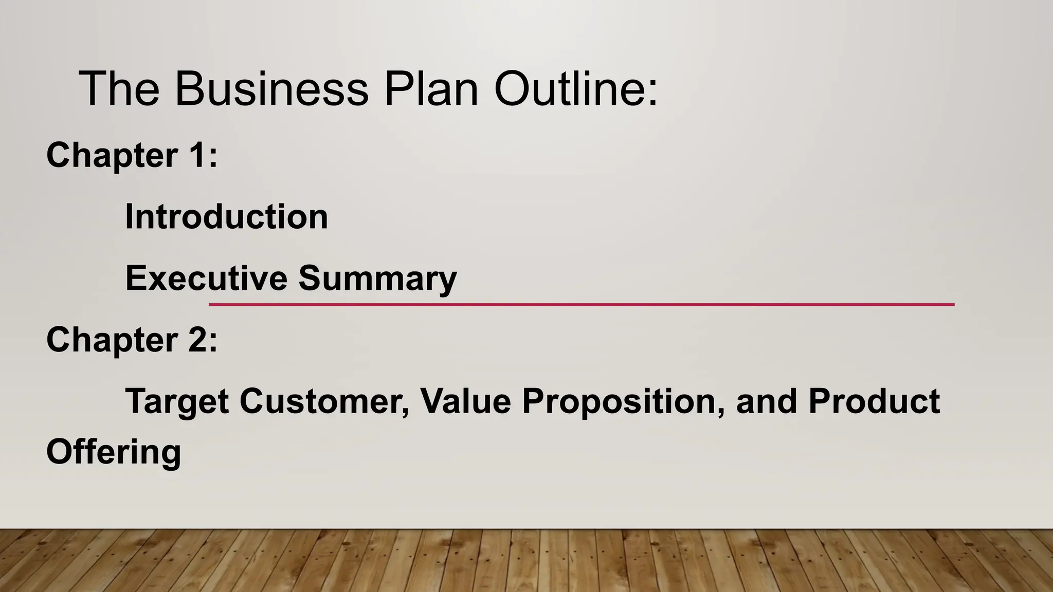 Entrep Business Plan for Senior High School Students | PPTX