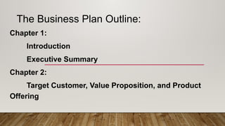 Entrep Business Plan for Senior High School Students | PPTX