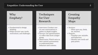 Design thinking and the five stages of design thinking REPORT.pdf