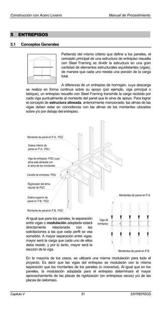 entrepiso estructura metalico de stell frame | PDF