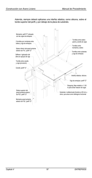 entrepiso estructura metalico de stell frame | PDF