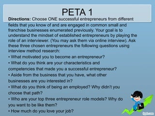 OVERVIEW TO ENTREPRENEURSHIP / MODULE 1 ENTREPRENEUSHIP GRADE 12 | PPTX