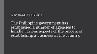 Entrepreneurship lessons in Philippines | PPTX