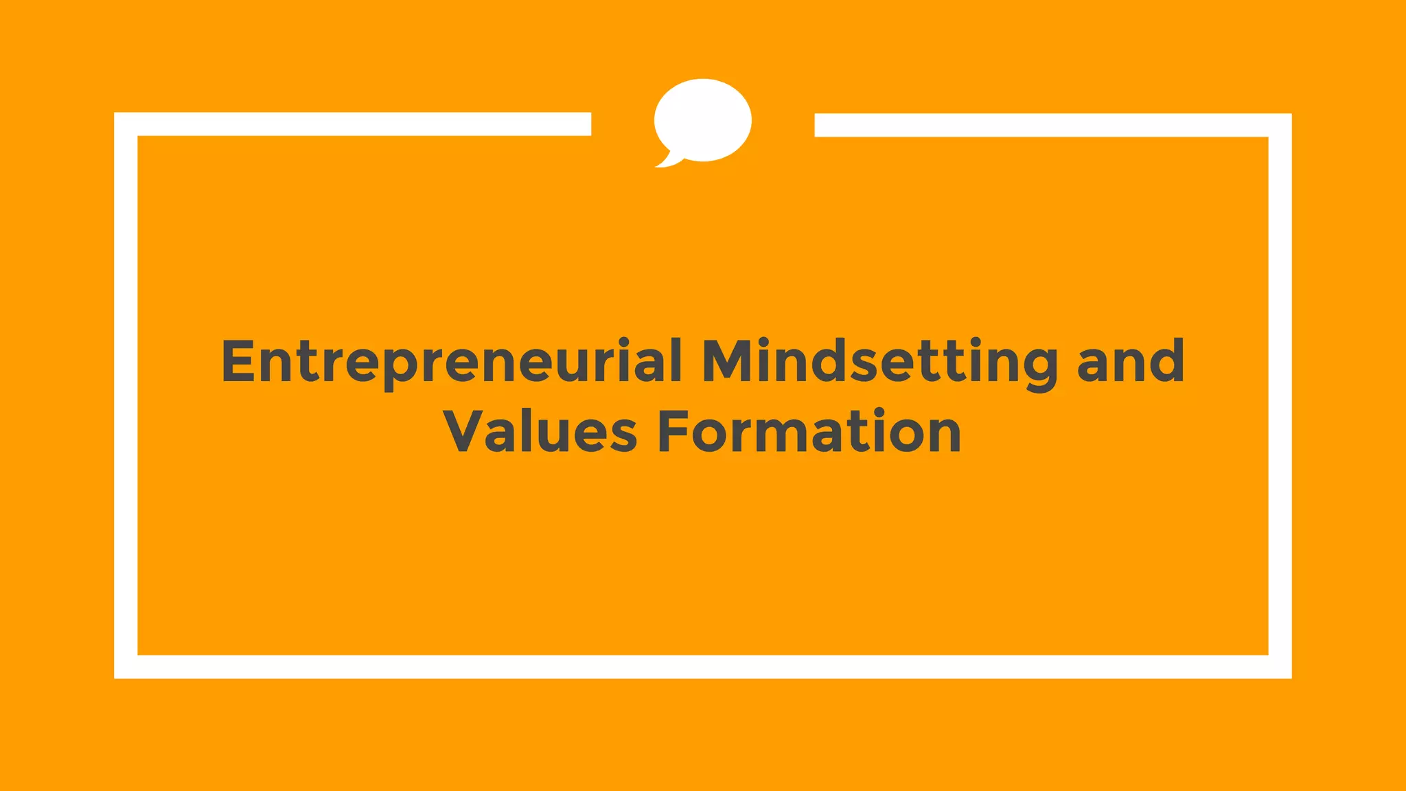 Entrep mindsetting | PPTX