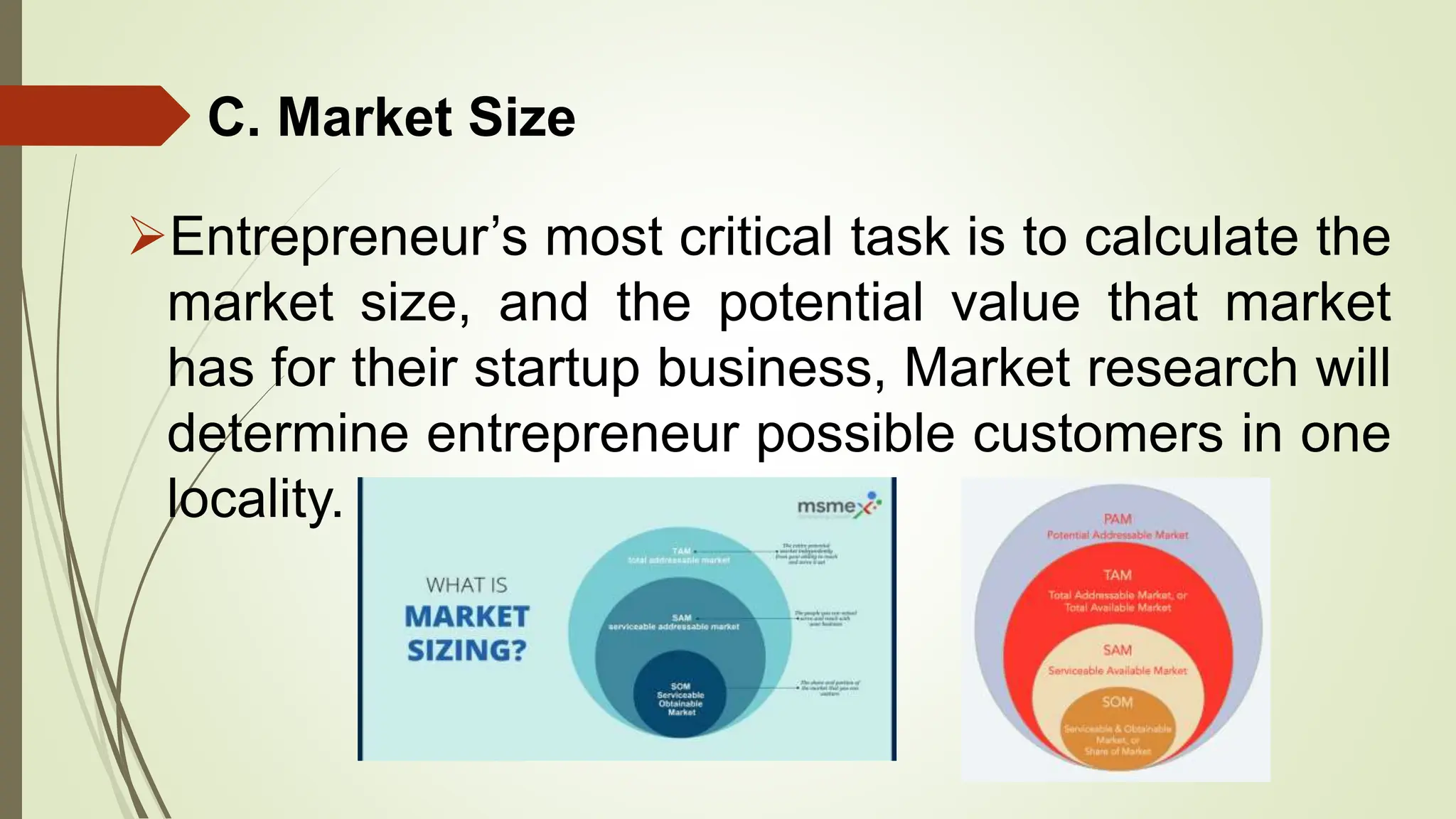 Entrepreneurship Recognize the potential market | PPTX