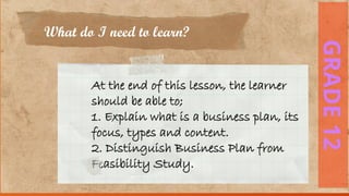 ENTREP Module 2 FINALPOWERPOINTFOR GRADE11 | PPTX