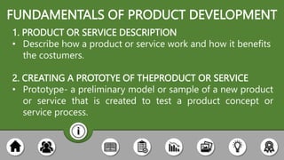 ENTREP MODULE 4 PART1 product development and operations | PPTX