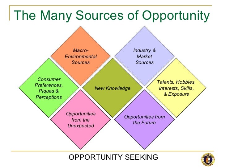 Opportunity Seeking In Entrepreneurship, Spotting Business Opportuni…