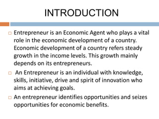 Entrepreneur Types and Role | PPTX