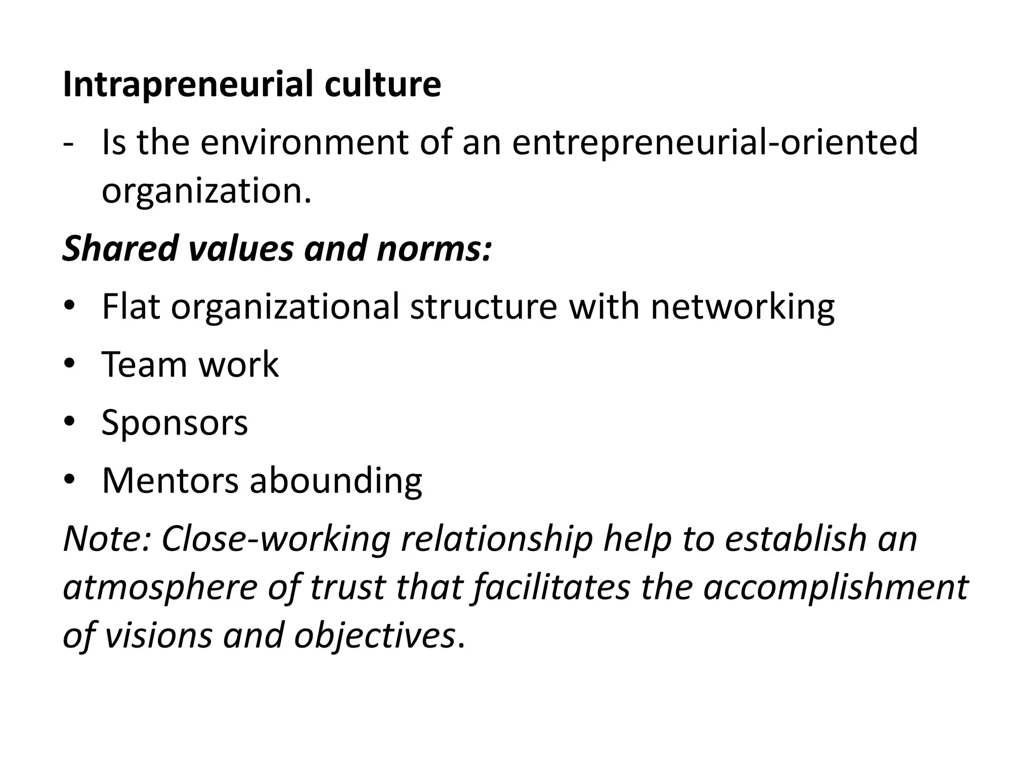 THE ENTREPRENEURIAL AND INTRAPRENEURIAL MIND | PPTX