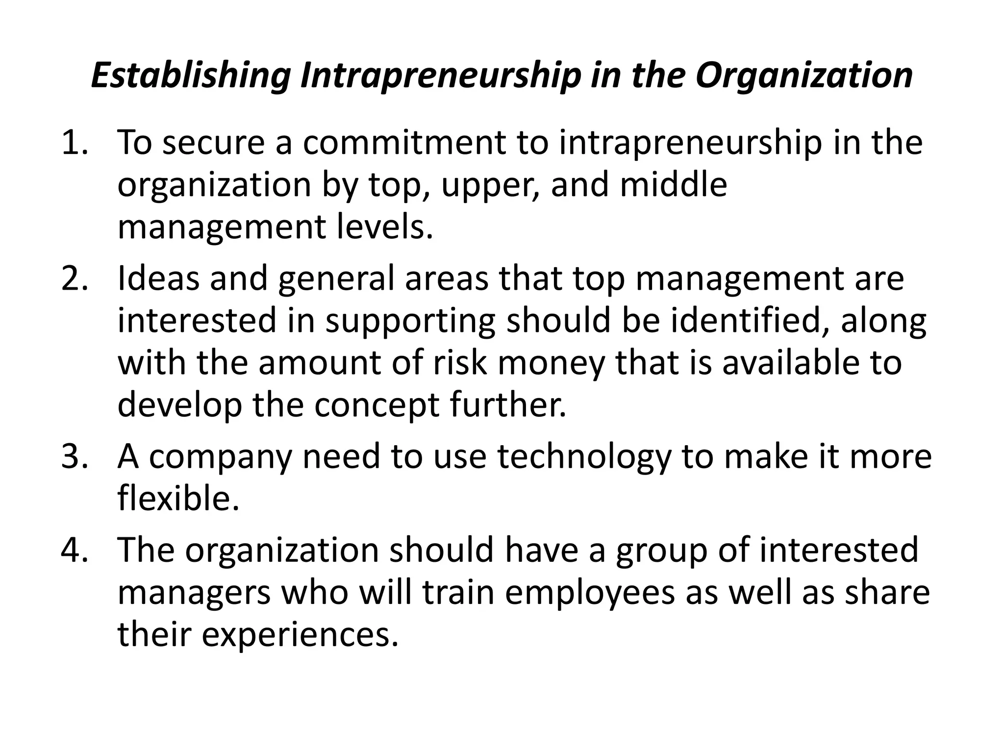 THE ENTREPRENEURIAL AND INTRAPRENEURIAL MIND | PPTX