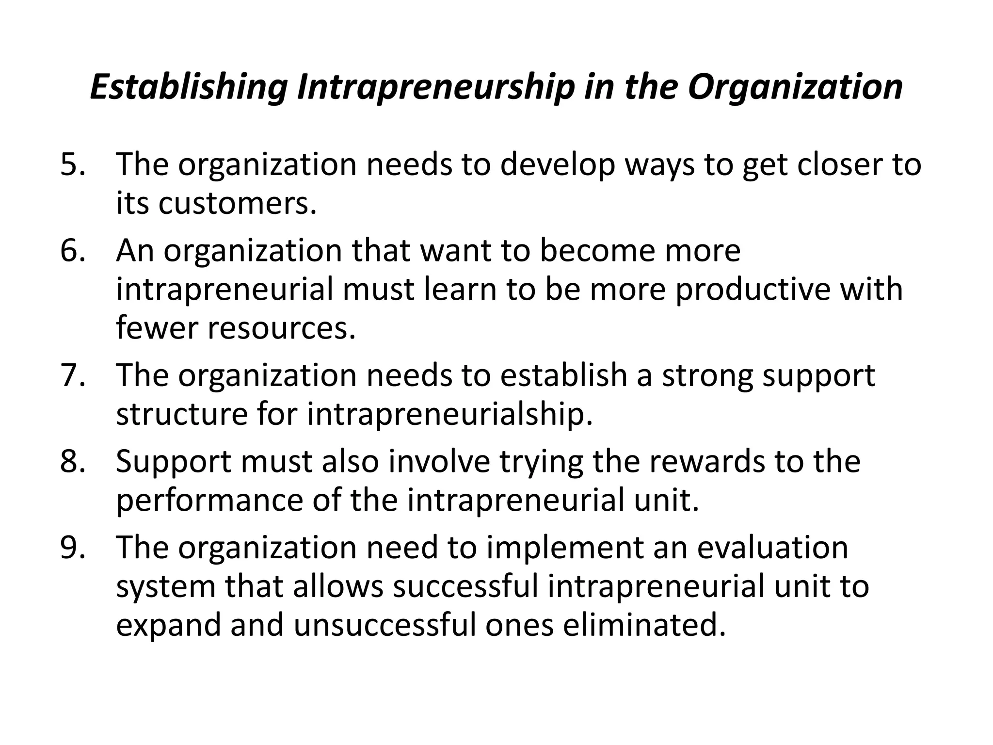 THE ENTREPRENEURIAL AND INTRAPRENEURIAL MIND | PPTX