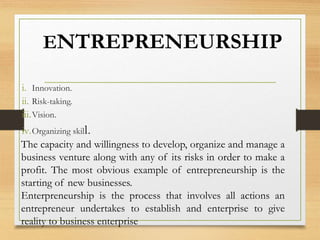 Entrepreneureship.pptx | Free Download