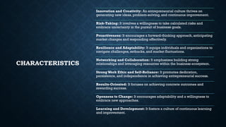Introduction To entrepreneurship and its types | PPTX