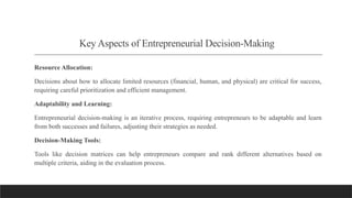ENTREPRENEURIAL DESION PROCESS AND MSME L-5.pptx