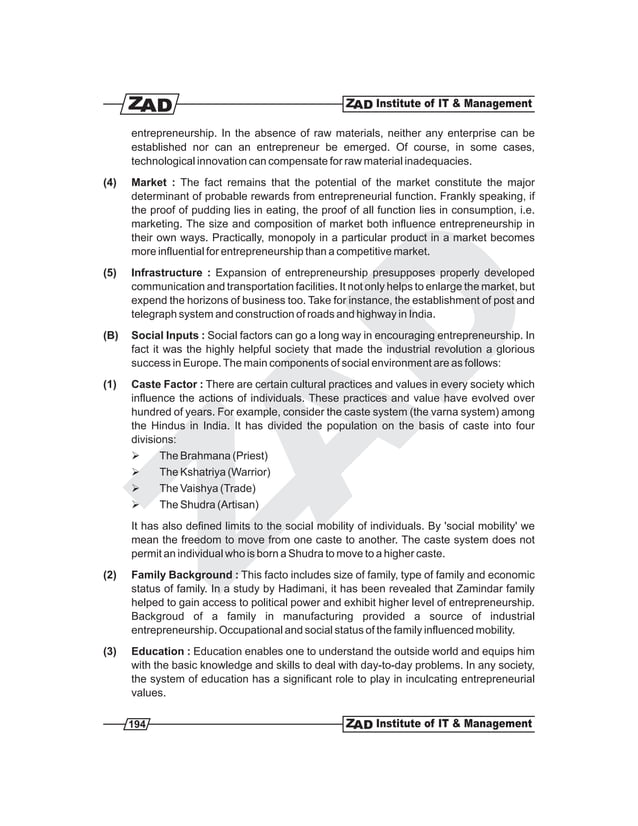 Entrepreneurial development(book) PDF | PDF