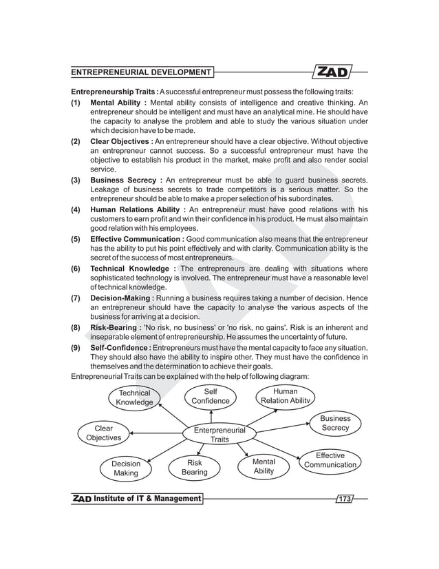 Entrepreneurial development(book) PDF | PDF