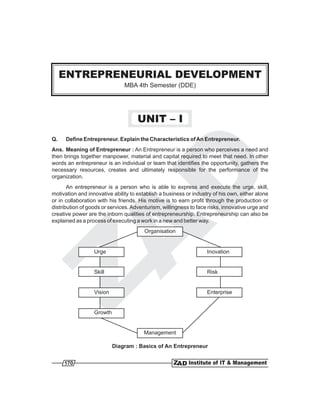 Entrepreneurial development | PDF