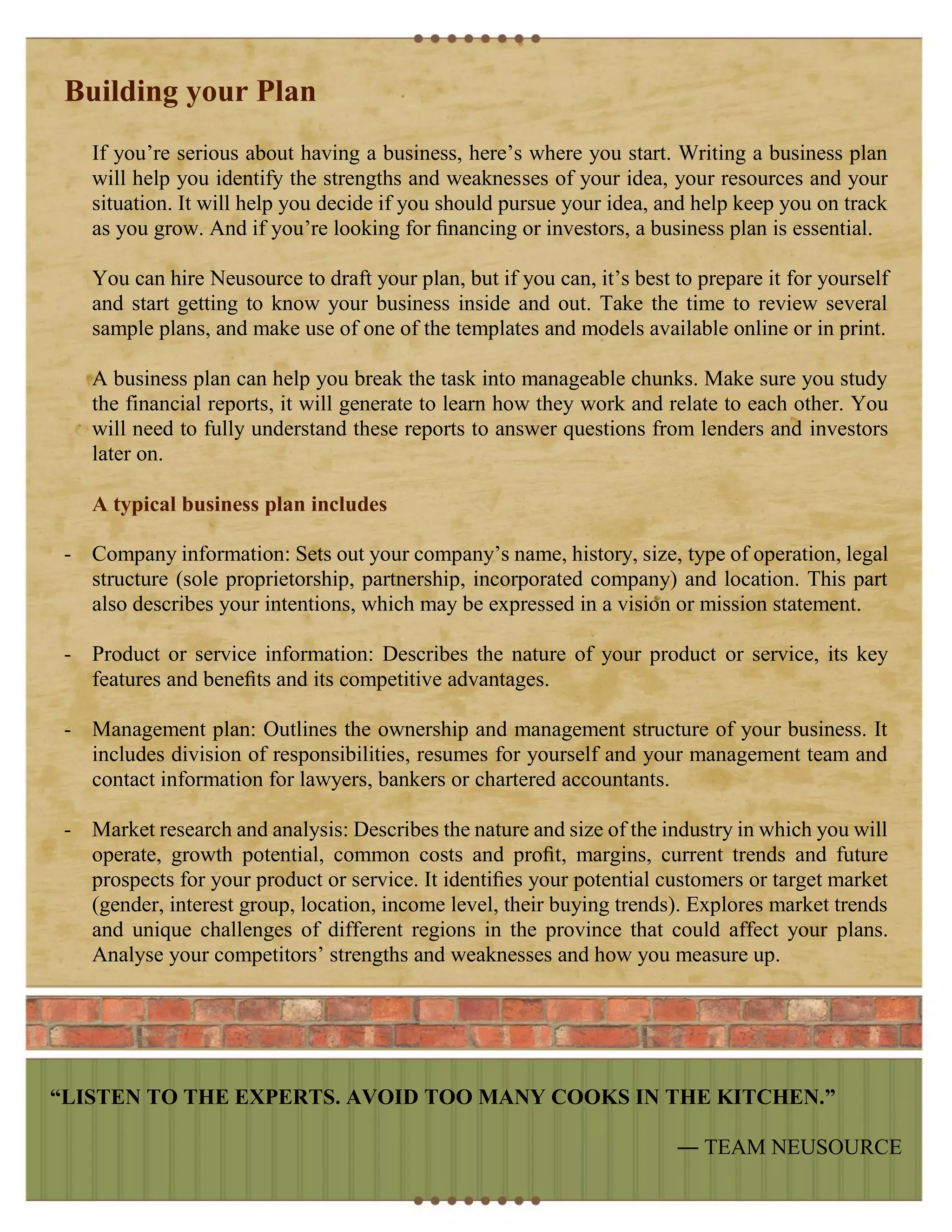 Entrepreneurial guide | PDF