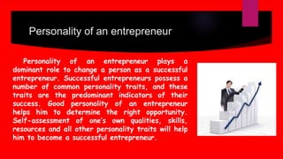 Entrepreneurial journey | PPTX