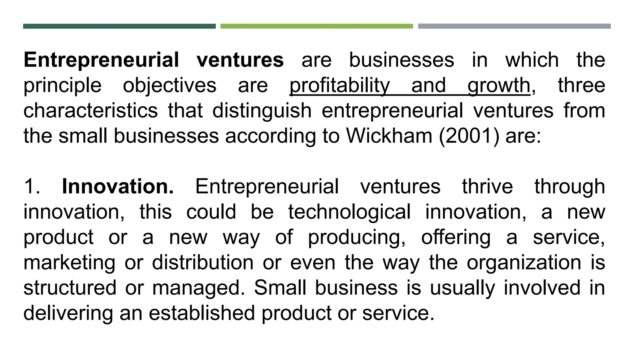 Introduction to Entrepreneurial Management | PPTX