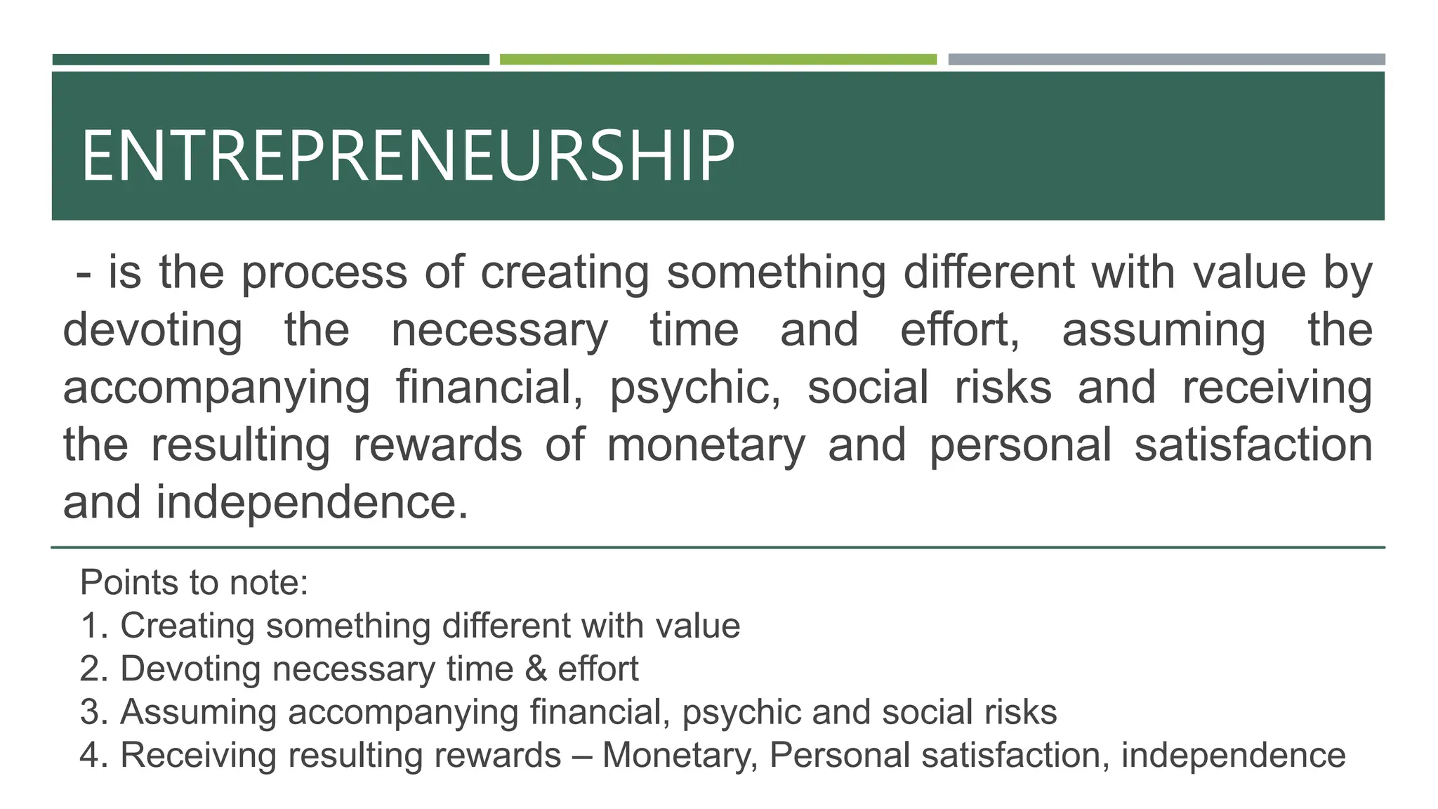 Introduction to Entrepreneurial Management | PPTX