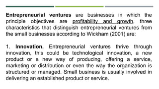 Introduction to Entrepreneurial Management | PPTX