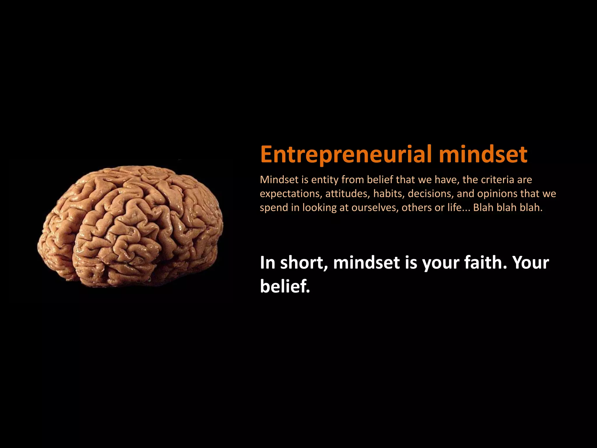 Entrepreneurial Mindset | PPTX
