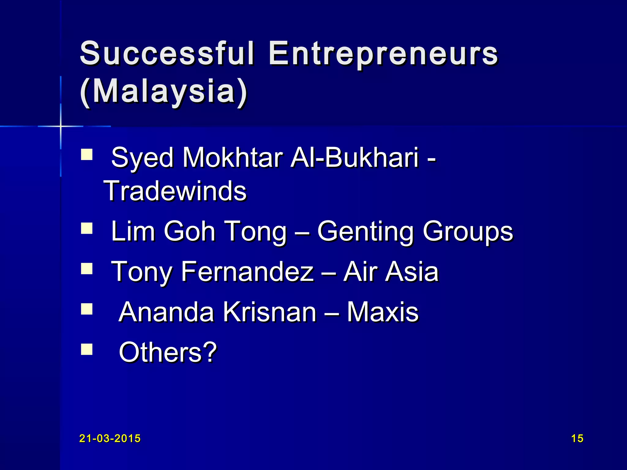 Entrepreneurial mindset | PPT