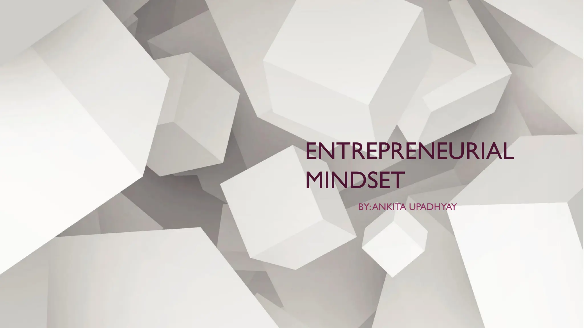 Entrepreneurial Mindset.pptx.pdfbekr hai | PPT