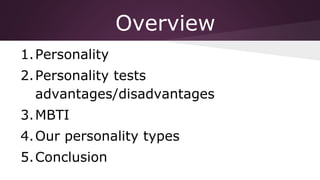 personality | PPT