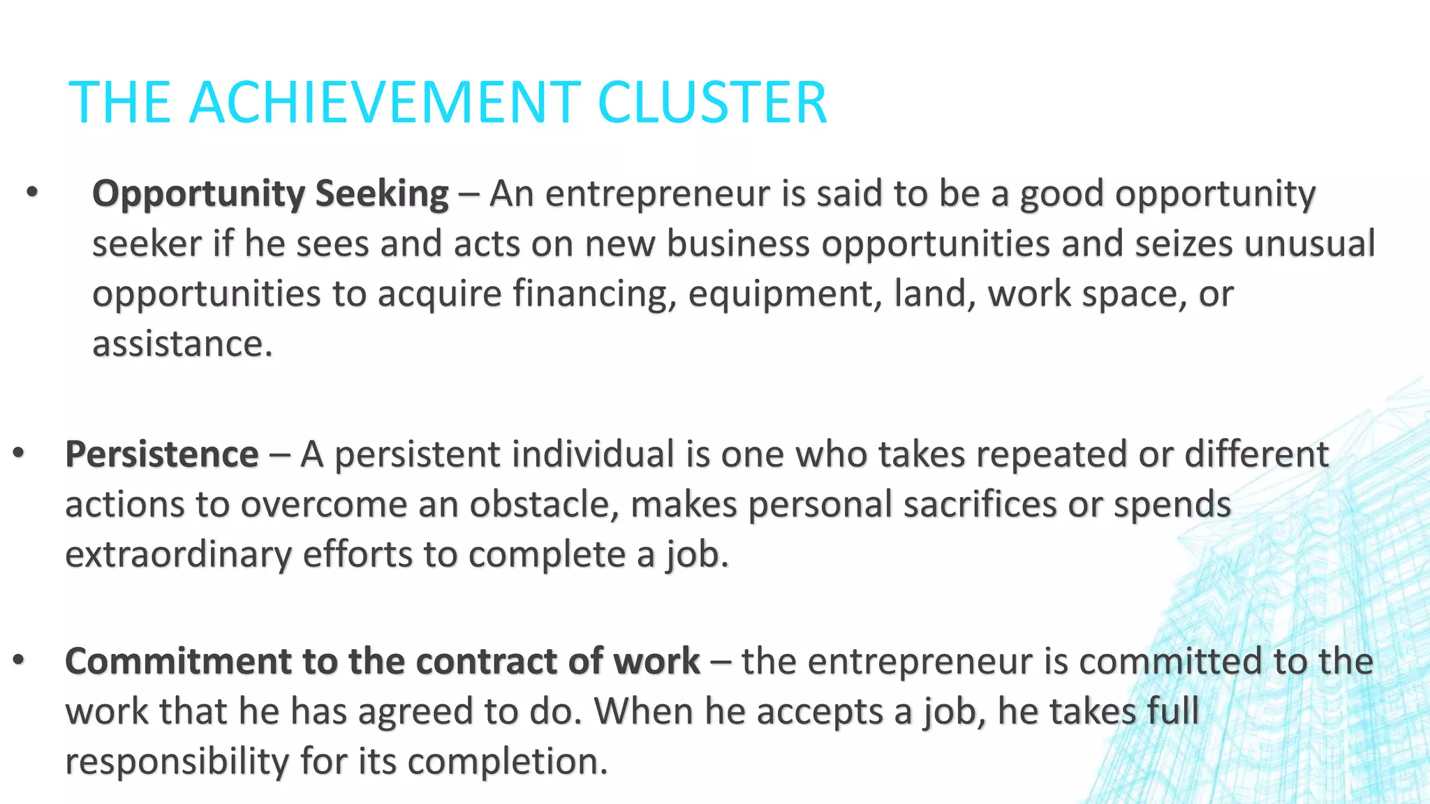 Entrepreneurial Qualities and Self Assessment | PPTX