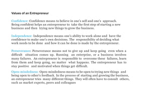 Entrepreneurial skills | PPTX