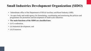 Entrepreneur institution support | PPTX