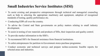 Entrepreneur institution support | PPTX