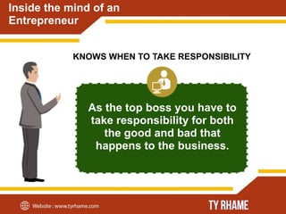 The Entrepreneur Mindset (by Ty Rhame) | PDF