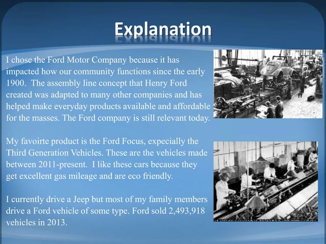 Entrepreneurs: Henry Ford | PPTX