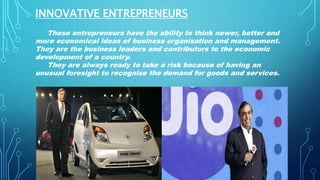 Entrepreneur,NATURE, TYPES, ppt by parimal BHU | PPTX