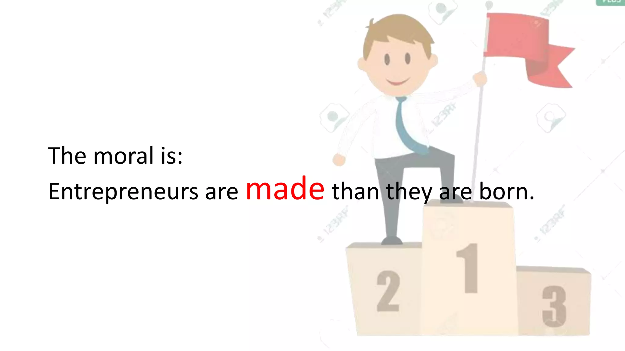 Entrepreneurs are born or made.pptx