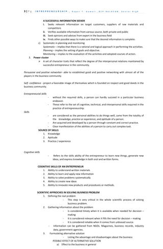 Introduction to Entrepreneurs | PDF