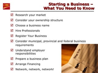 Entrepreneurship 101: Mechanics of Starting a Business | PPT