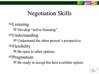 Entrepreneurship 101: Negotiations | PPT