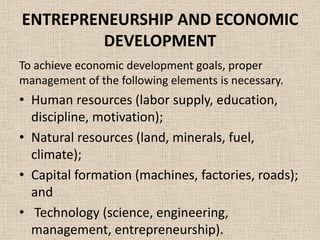 Entrepreneurship | PPTX