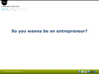 10 Lessons of Entrepreneurship | PPTX