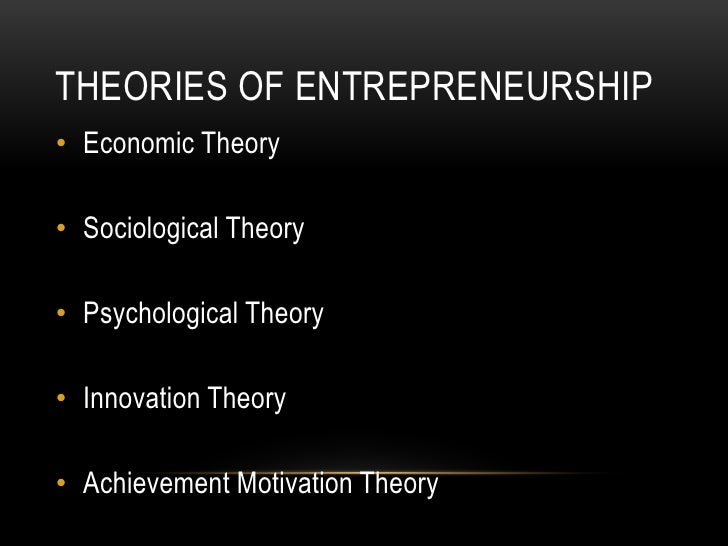 Entrepreneurship Entrepreneurship