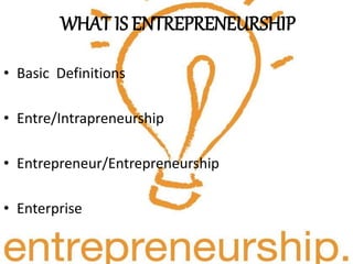 Entrepreneurship | PPT