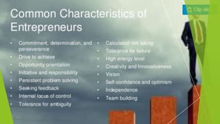 Entrepreneurship / Entrepreneurial process | PPT