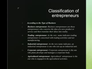 Entrepreneurship | PPT