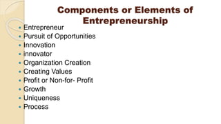 Entrepreneurship | PPTX