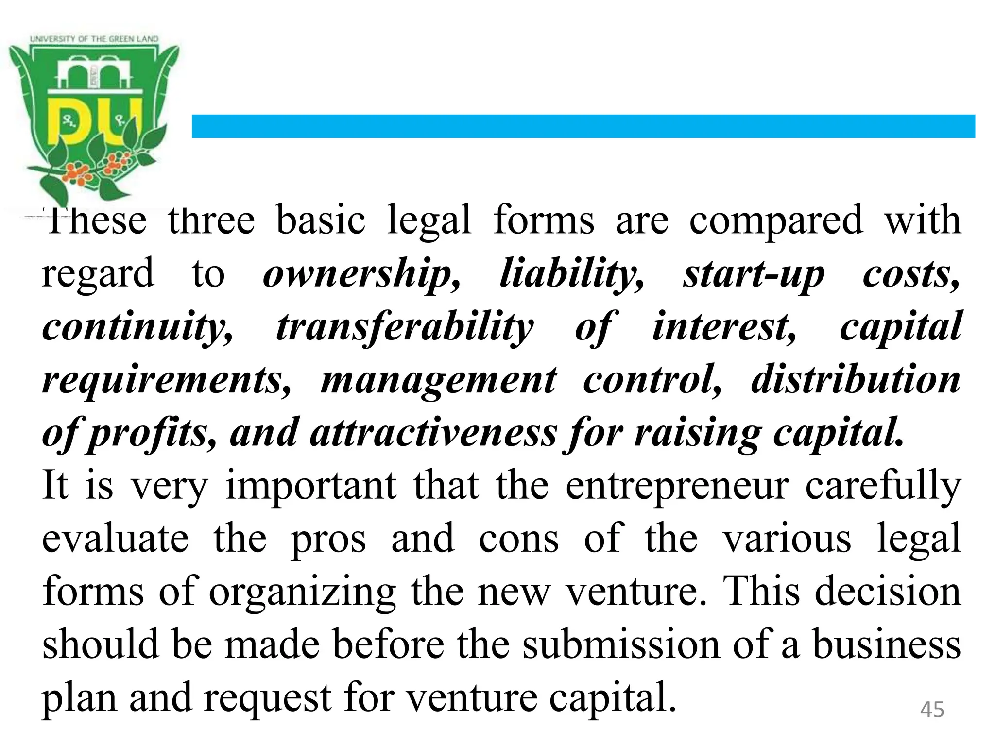 ENTREPRENEURSHIP FOR FRESHMAN STUDENTS AT HIGHER EDUCATIONAL ...